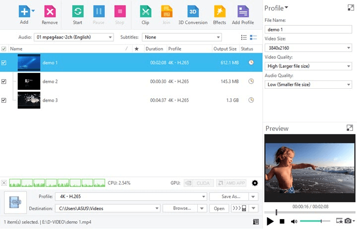 10 beste 4k Video Converter online für Mac/Windows [Review 2023]